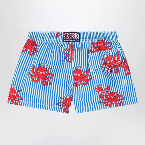 MC2 SAINT BARTH Octopus Print Swim Shorts