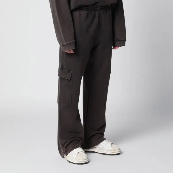 REPRESENT Coffee-colored Cargo Jogger Trousers
