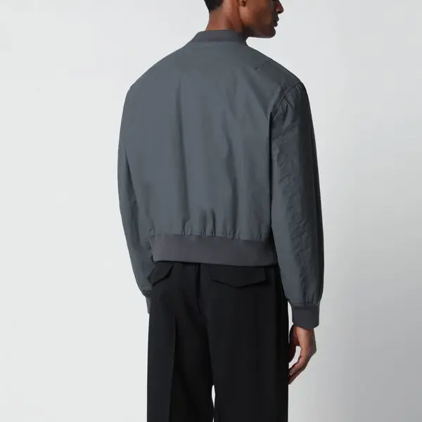 JIL SANDER Cotton Zip-up Bomber Jacket