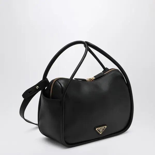 Prada Darling Handbag In Leather - Black
