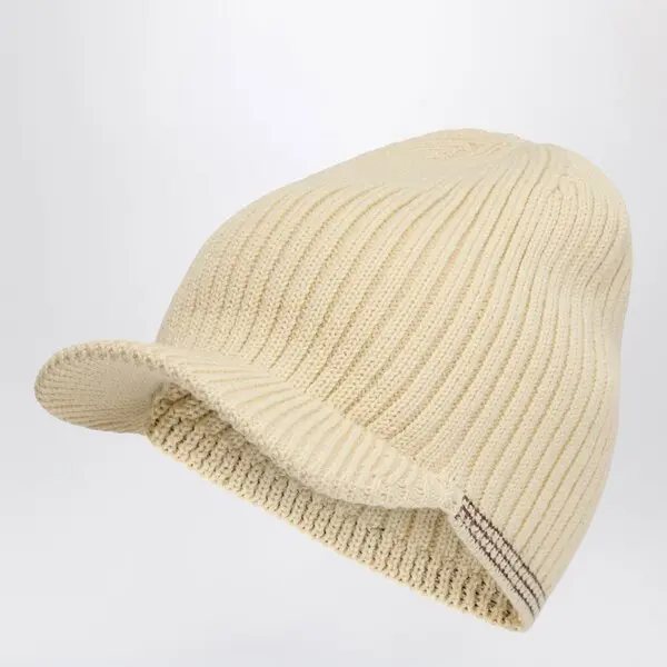 ADIDAS BY WALES BONNER Y-3 Visor Cap In Merino Wool - White