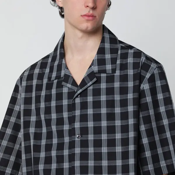 Studio Nicholson Kline Shirt Check Pattern