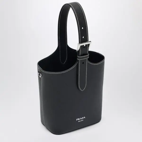 Prada Smooth Leather Bucket Bag