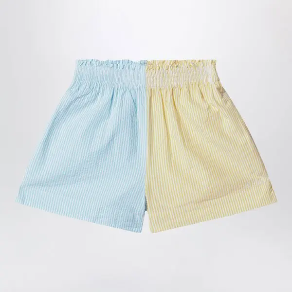 MC2 SAINT BARTH Color-block Striped Shorts - Multicolor
