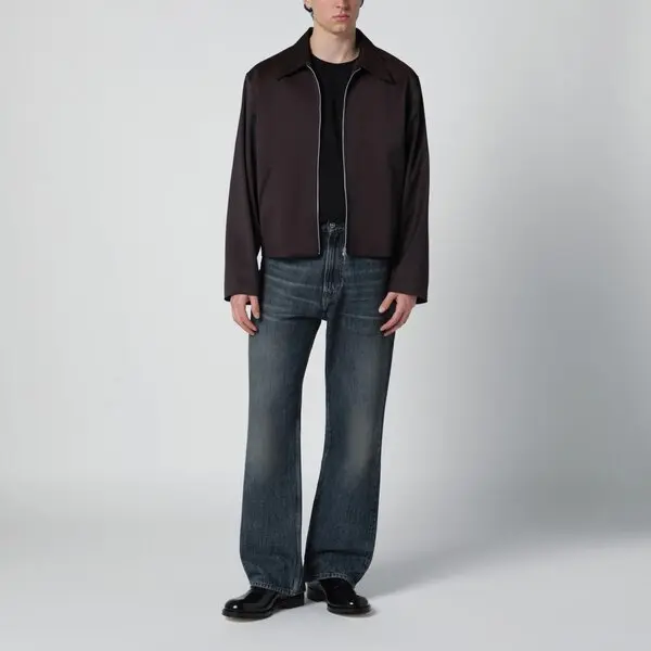 Our Legacy Zip-up Formflex Fabric Jacket - Red