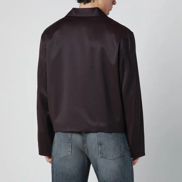 Our Legacy Zip-up Formflex Fabric Jacket - Red