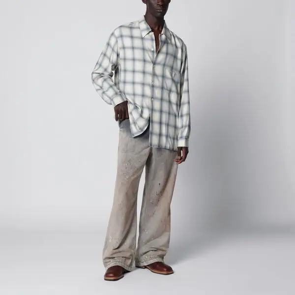 Our Legacy Rig Chino Trousers In Octo Wash - Grey