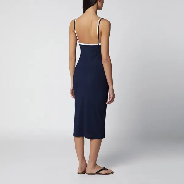 Miu Miu Stretch Jersey Midi Dress
