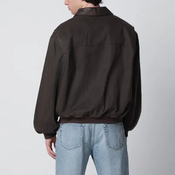 REPRESENT Roscoe Bomber Jacket In Whisky-colored Canvas