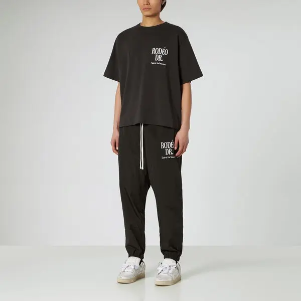 1989 STUDIO Nylon Trackpants Rodeo - Brown