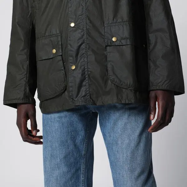 Barbour Lightweight Waxed Ashby Jacket - Green
