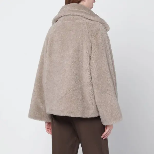 Max Mara Teddy Coat In Alpaca And Cashmere