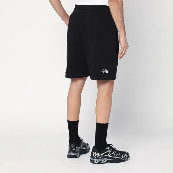 The North Face Cotton Blend Shorts With Logo Embroidery