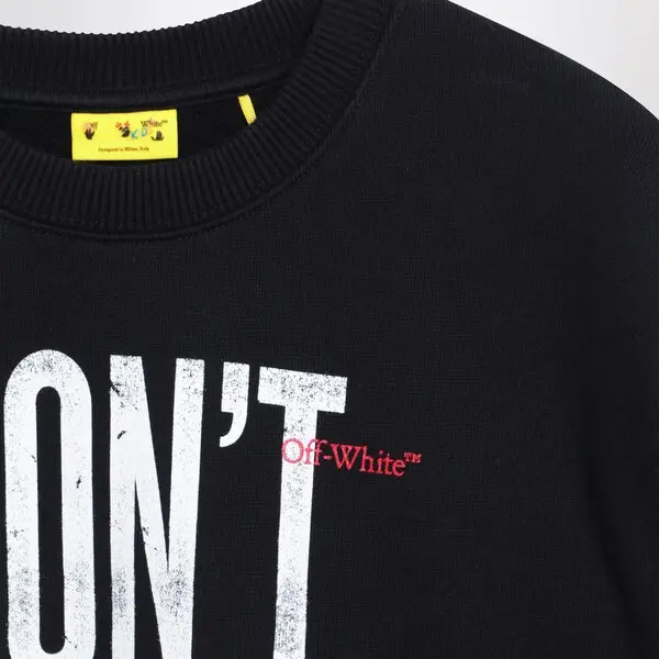 OFF-WHITE™ Crewneck Sweatshirt With Logo Print