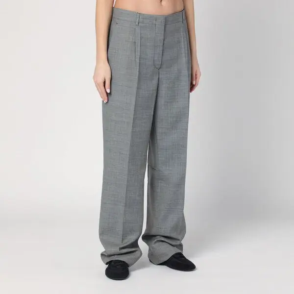 Prada Wool Wide Trousers