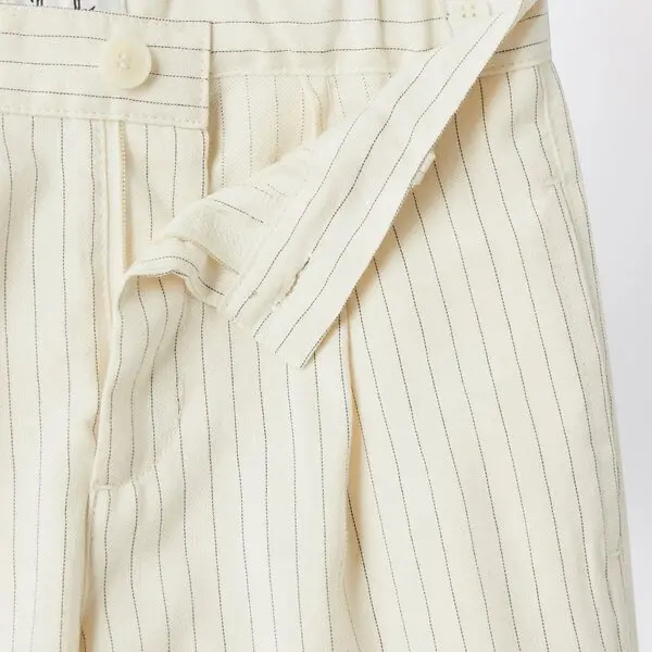 IL GUFO Pinstriped Cotton Blend Bermuda Shorts