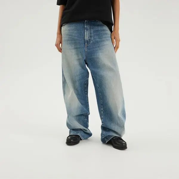 1989 STUDIO Chicago Wide Leg Jeans - Blue