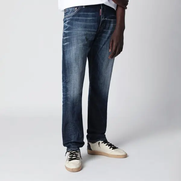 Dsquared2 Washed Effect Denim Jeans