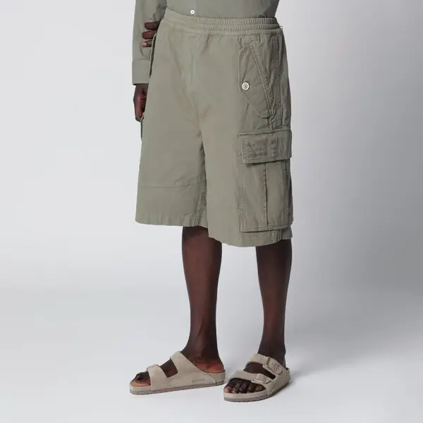 Dsquared2 Cargo Ripstop Cotton Shorts
