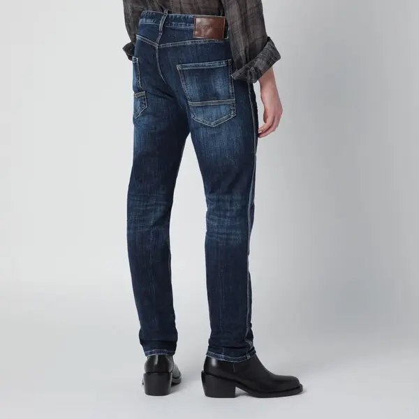 Dsquared2 Slim-fit Distressed Denim Jeans