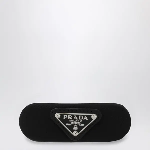 Prada Re-nylon Hair Clip - Black