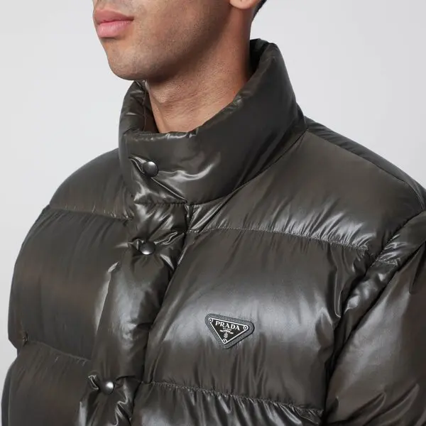 Prada Camouflage Re-nylon Down Jacket