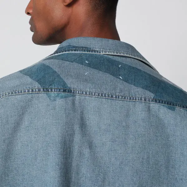 MAISON MARGIELA Ice Blue Denim Shirt