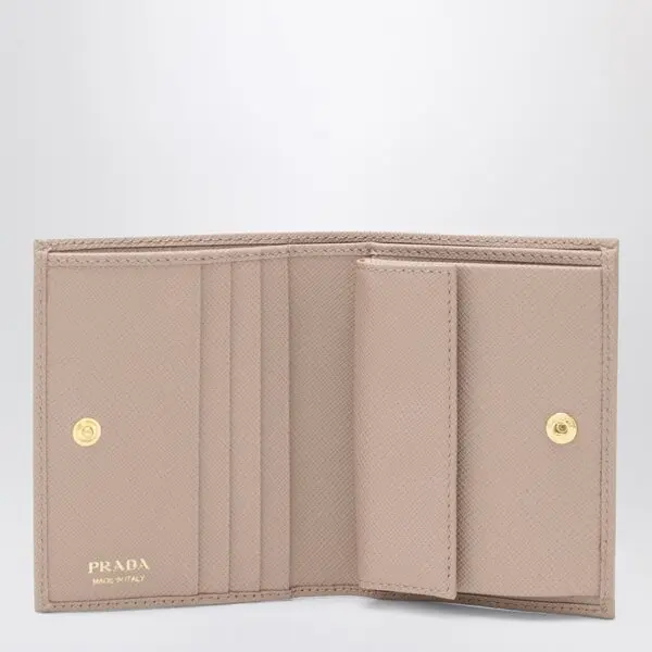 Prada Small Powder- Saffiano Wallet