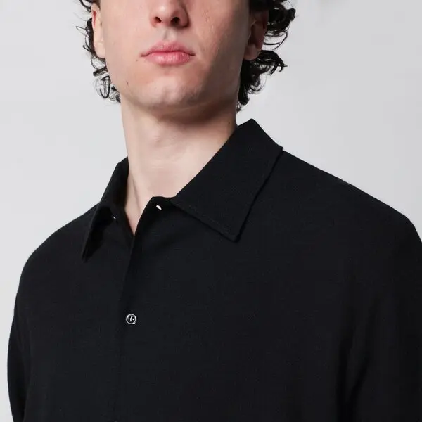 Séfr Sense Wool-blend Crêpe Shirt