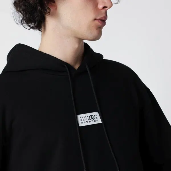MAISON MARGIELA Cotton Numeric Signature Hoodie