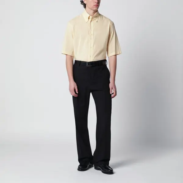 LEMAIRE Light Short-sleeve Wool Shirt