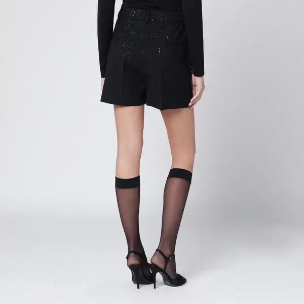 Max Mara Embellished High-waisted Shorts