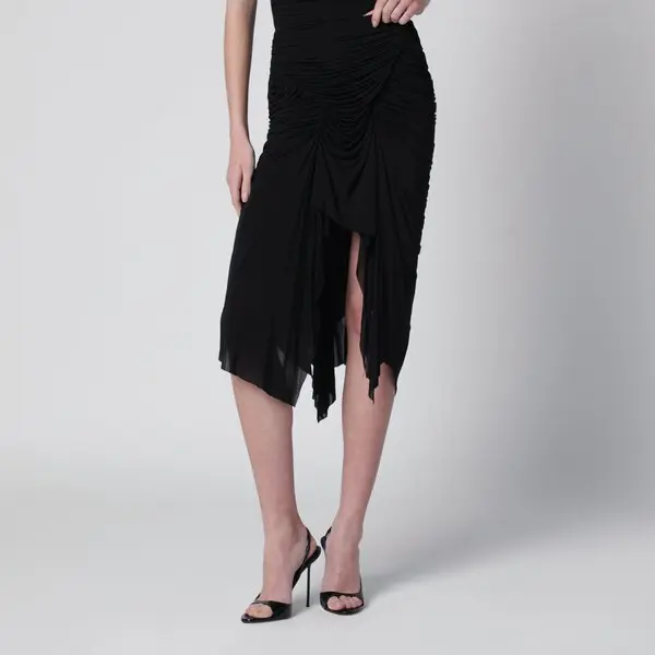 FRANCESCO MURANO Draped Skirt With Front Slit