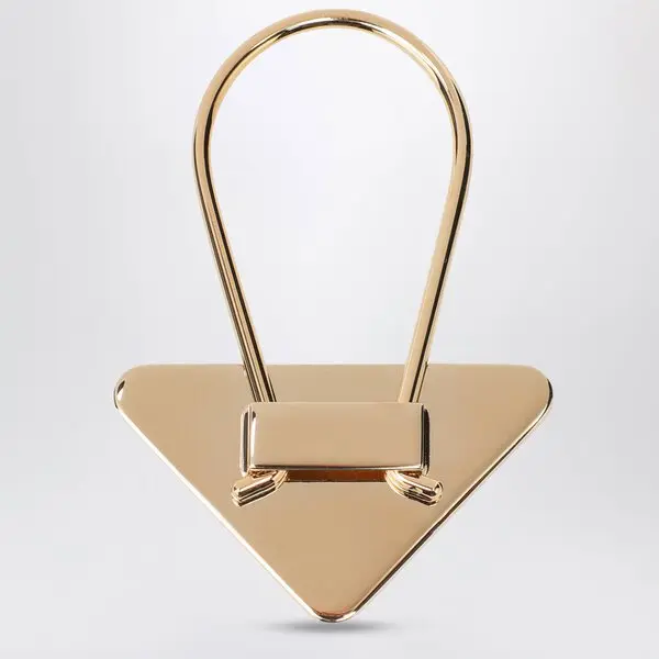 Prada Enamelled Metal Key Ring
