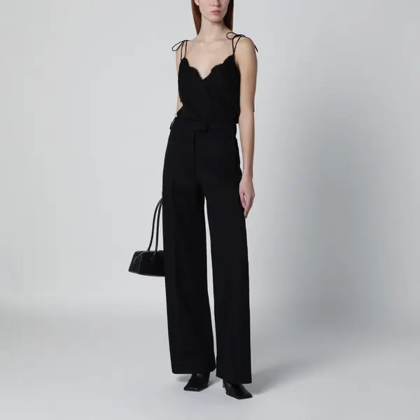 THELATEST Cotton Palazzo Trousers