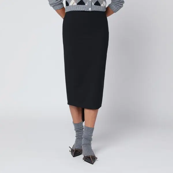 THELATEST Cotton Midi Skirt