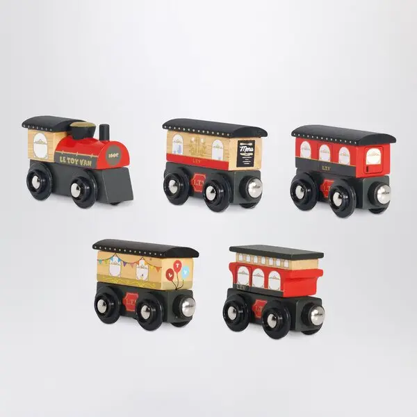 LE TOY VAN Royal Express Wooden Train - Multicolor