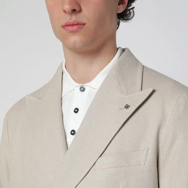 Tagliatore Double-breasted Cotton Jacket