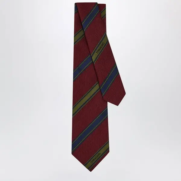FERRAGAMO Regimental Jacquard Tie
