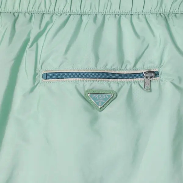 Prada Re-nylon Swim Shorts - Green