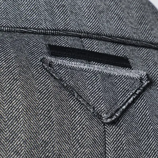 Prada Single-breasted Virgin Wool Coat