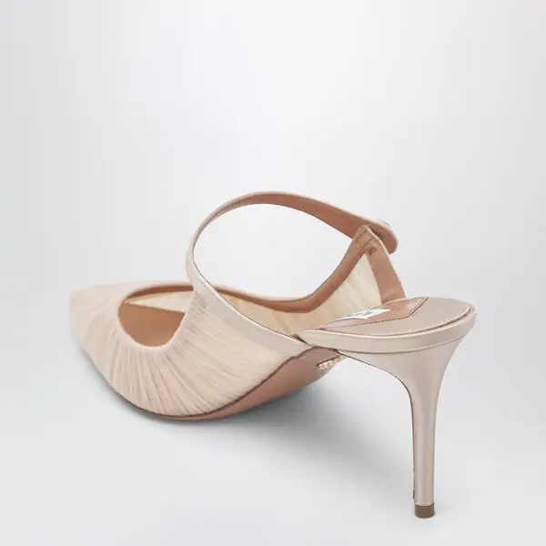 AQUAZZURA Voile Mule 75 Powder