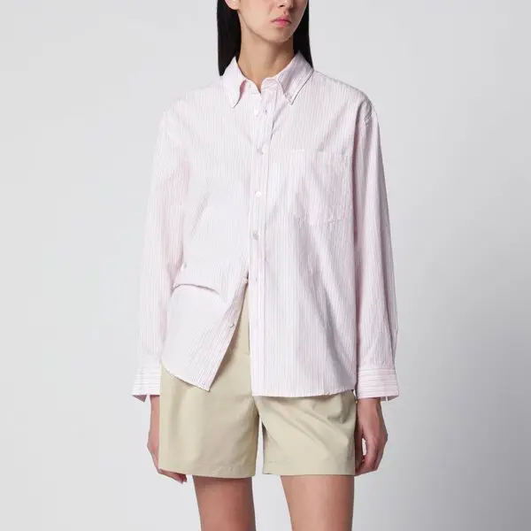 DUNST Striped Cotton-blend Shirt
