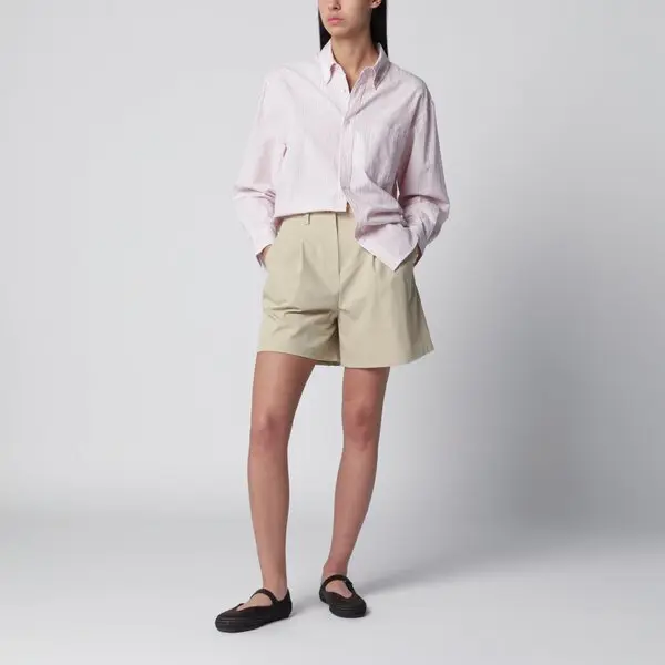DUNST Striped Cotton-blend Shirt