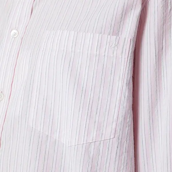 DUNST Striped Cotton-blend Shirt
