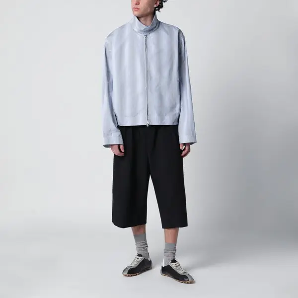Dries Van Noten Textured Striped Zip Jacket
