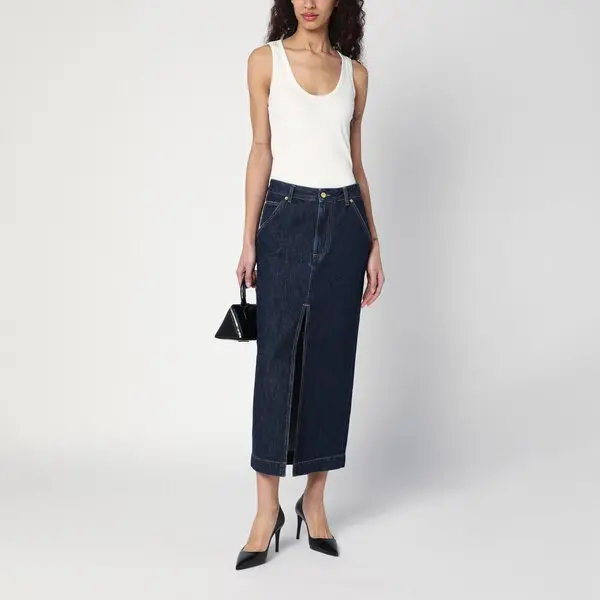 DARKPARK Erika Denim Midi Skirt