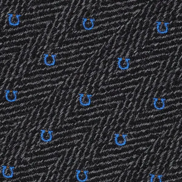 FERRAGAMO Gancini Chevron Neck Tie