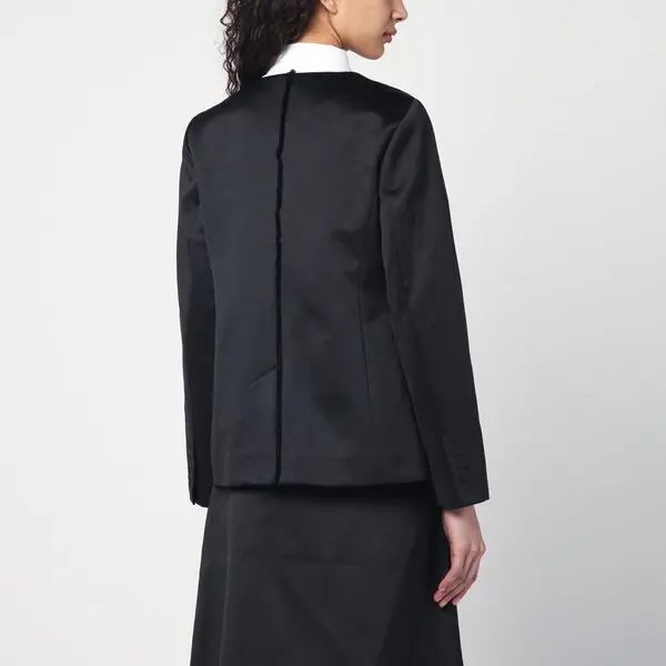 THE GARMENT Single-breasted Cotton Blend Jacket