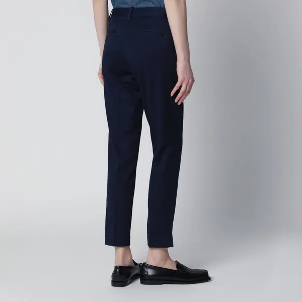 Polo Ralph Lauren Navy Cotton Trousers